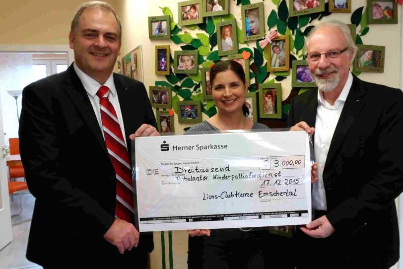 3.000 Euro für den Kinder-Palliativ-Dienst | halloherne.de
