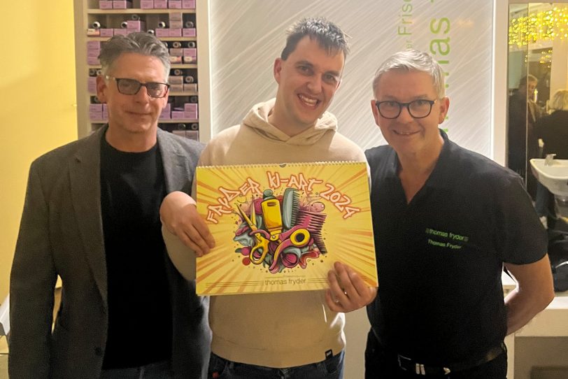 Kalender für guten Zweck - Ausgabe Salonkalender Fryder