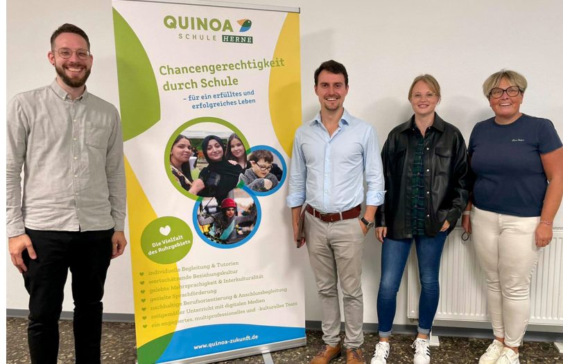 CDU-Schultour besucht Quinoa-Schule | halloherne.de