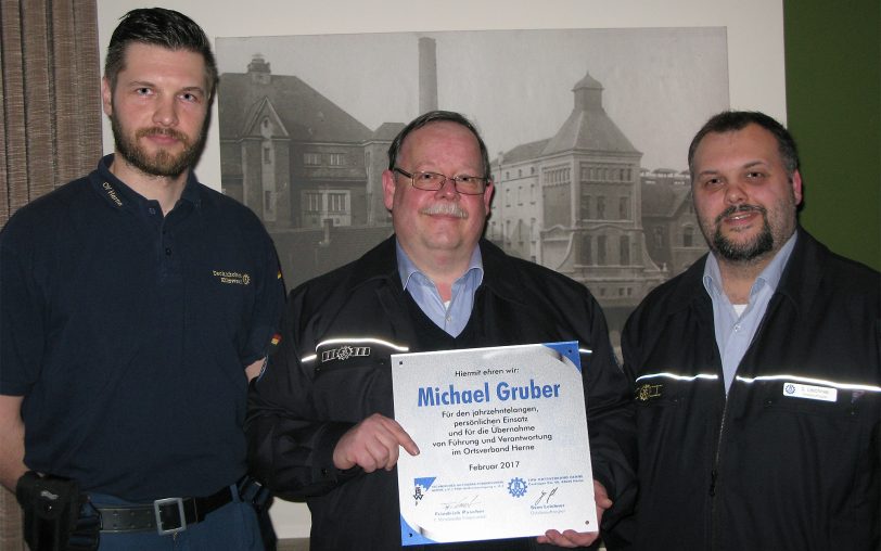 THW verabschiedet Zugführer Michael Gruber | halloherne.de
